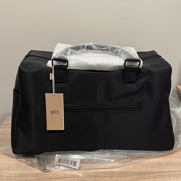 BEIS | Bags | Beis The Commuter Duffle In Black Nwt | Poshmark